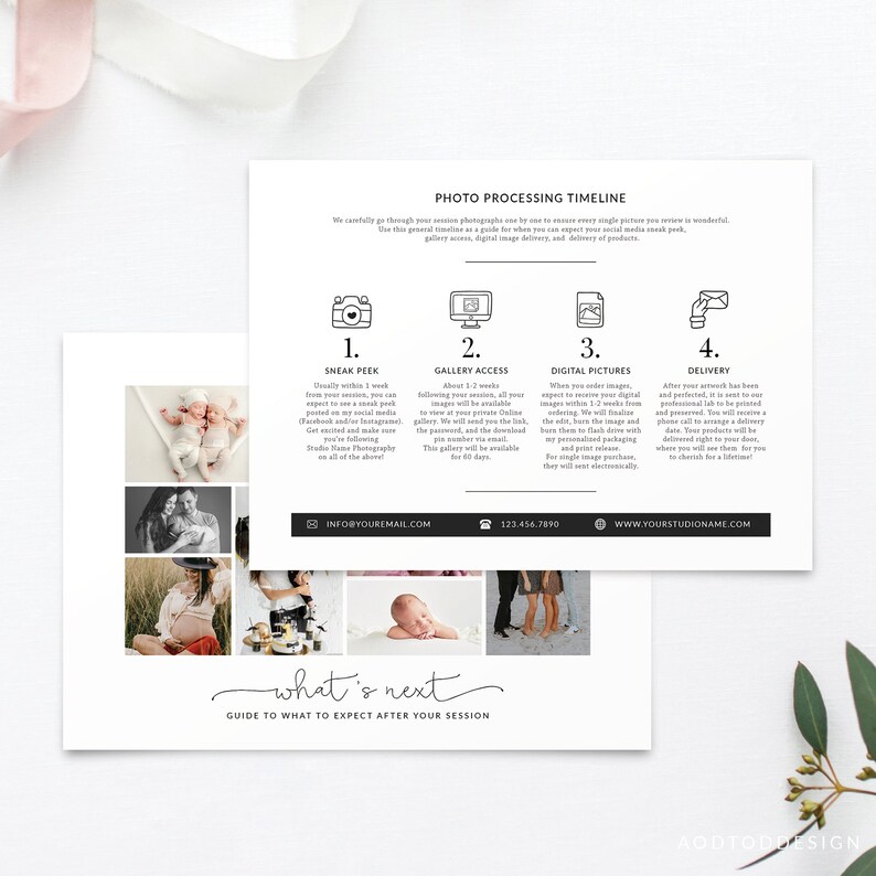 What's Next Card Template Whats Next After the Session - Etsy