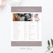 Mini Session Sheet Template for Photographers, Mini Session Schedule ...