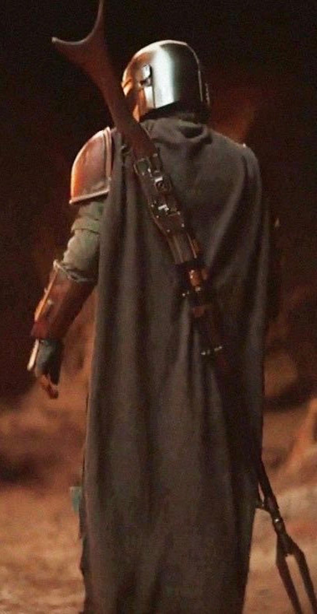 Mandalorian Mando Capa de hombro Medieval Elfo Viking Cosplay Renacimiento Faire LARP Jedi ...