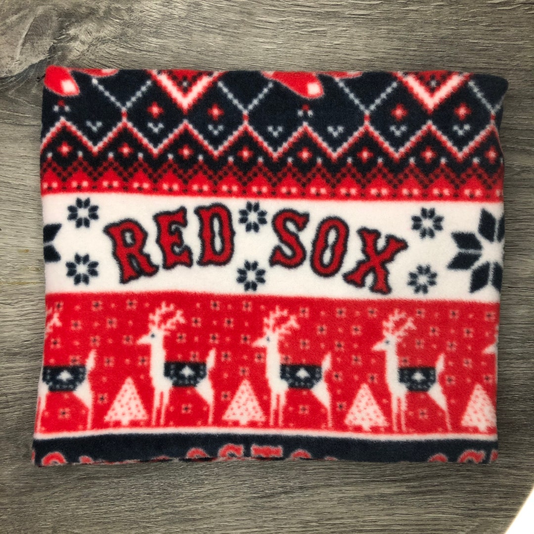 MLB Boston Red Sox Fleece Neck Gaiter: Winter Scarf Warmer - Etsy