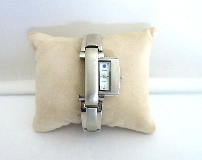 Slide Cover Watch Royalton Ladies Quartz Watch Silver Tone - Etsy