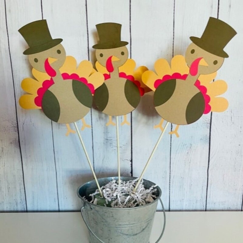 Turkey Centerpieces - Etsy