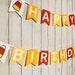 Candy Corn Birthday Banner, Candy Corn Banner, October Birthday Banner ...