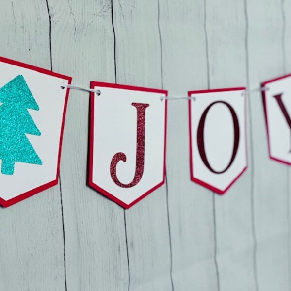 Joy Banner - Etsy