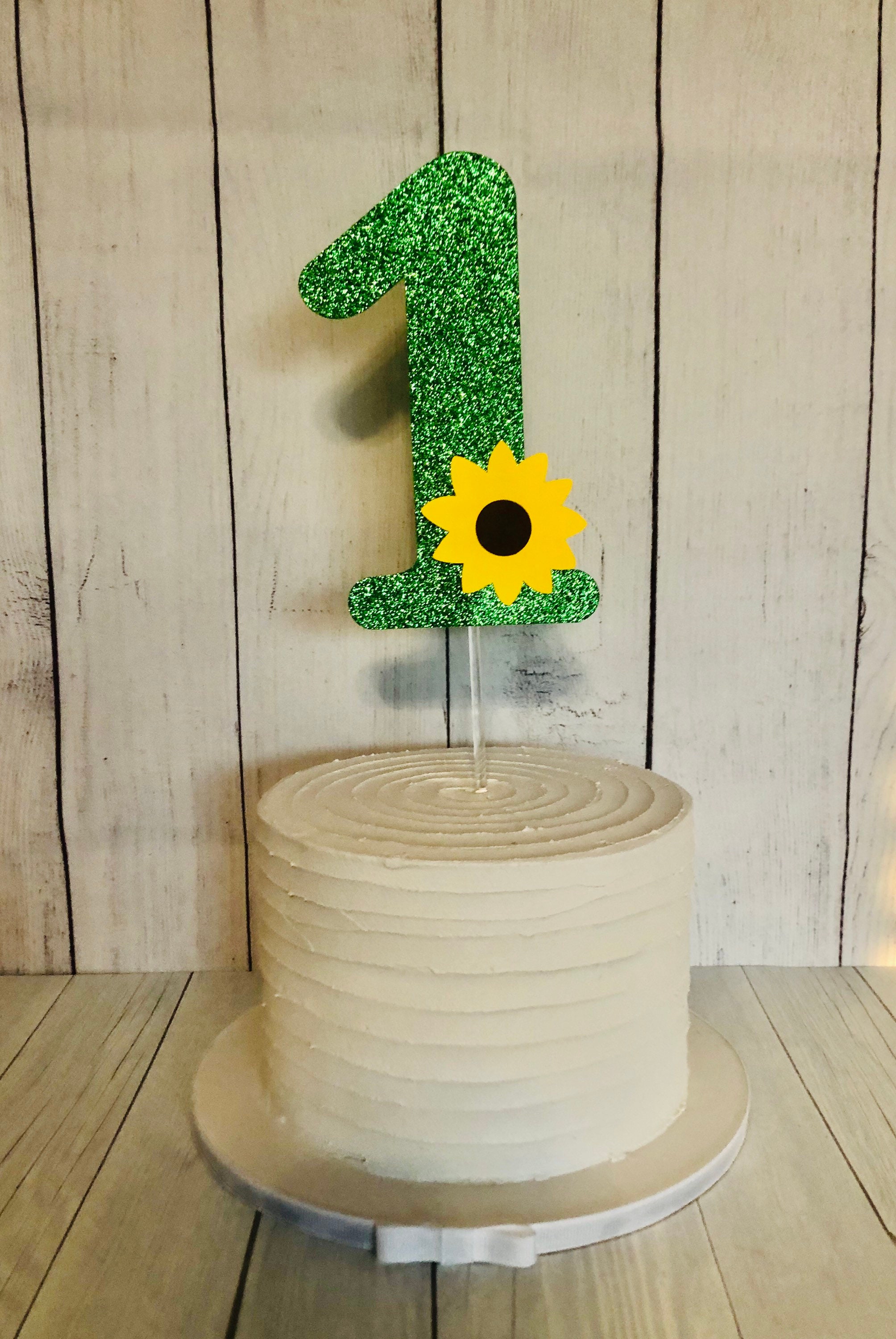 Sunflower Cake Topper Sunflower Party Decorations Sunflower | Etsy