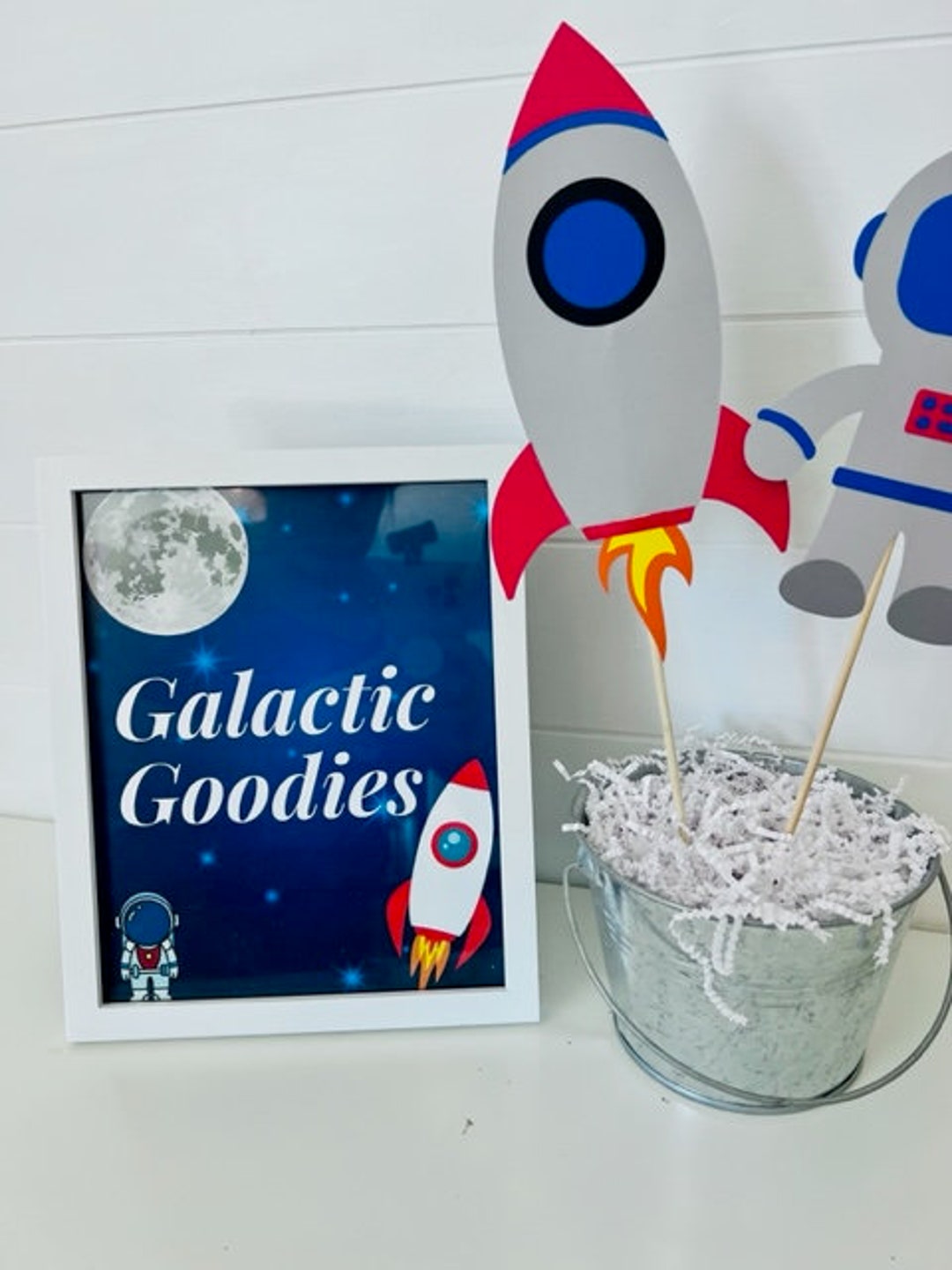Galactic Goodies Printable Space Party Printable Astronaut - Etsy