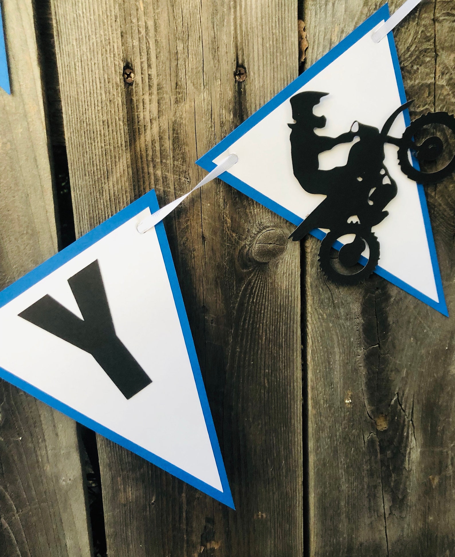 Dirt Bike Banner Motorcycle Banner Dirtbike Birthday Banner - Etsy