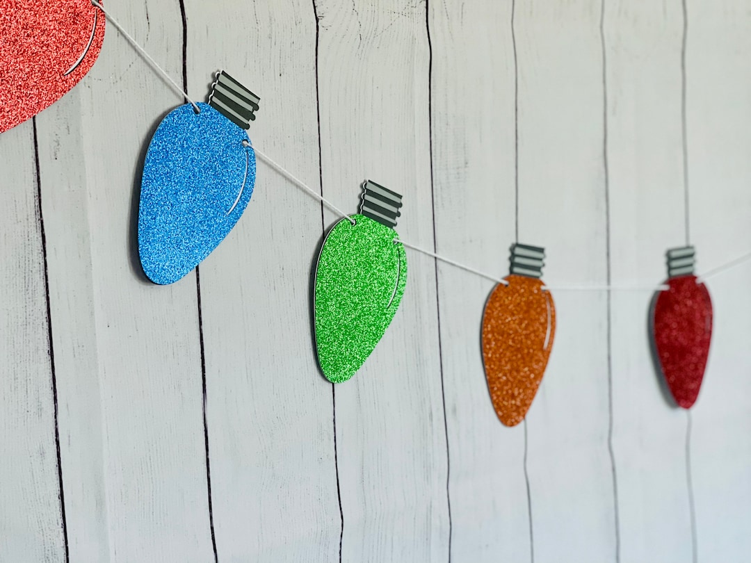 Christmas Light Garland, Christmas Party Decor, Christmas Garland ...