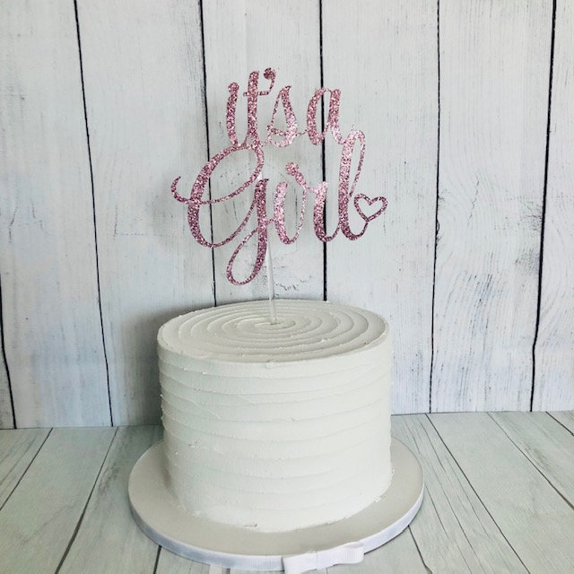 Its a Girl Cake Topper Baby Shower Cake Topper Cake Topper | Etsy