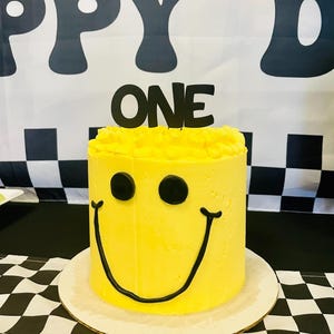 One Happy Dude Cake Topper, One Cake Topper, Happy Dude Party Decor ...
