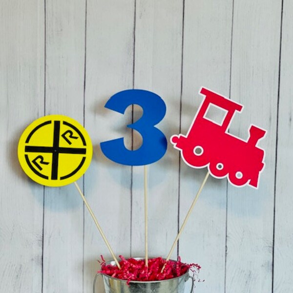 Train Centerpieces - Etsy