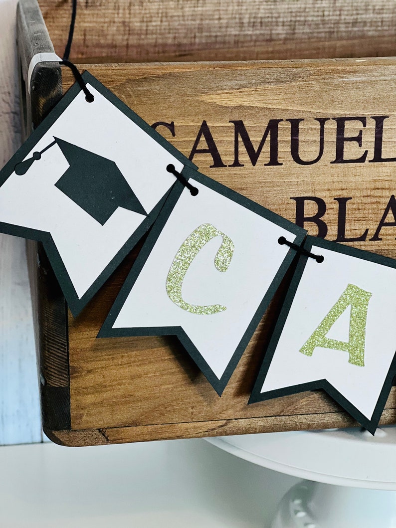 Graduation Card Banner Graduation Banner Card Box Banner - Etsy