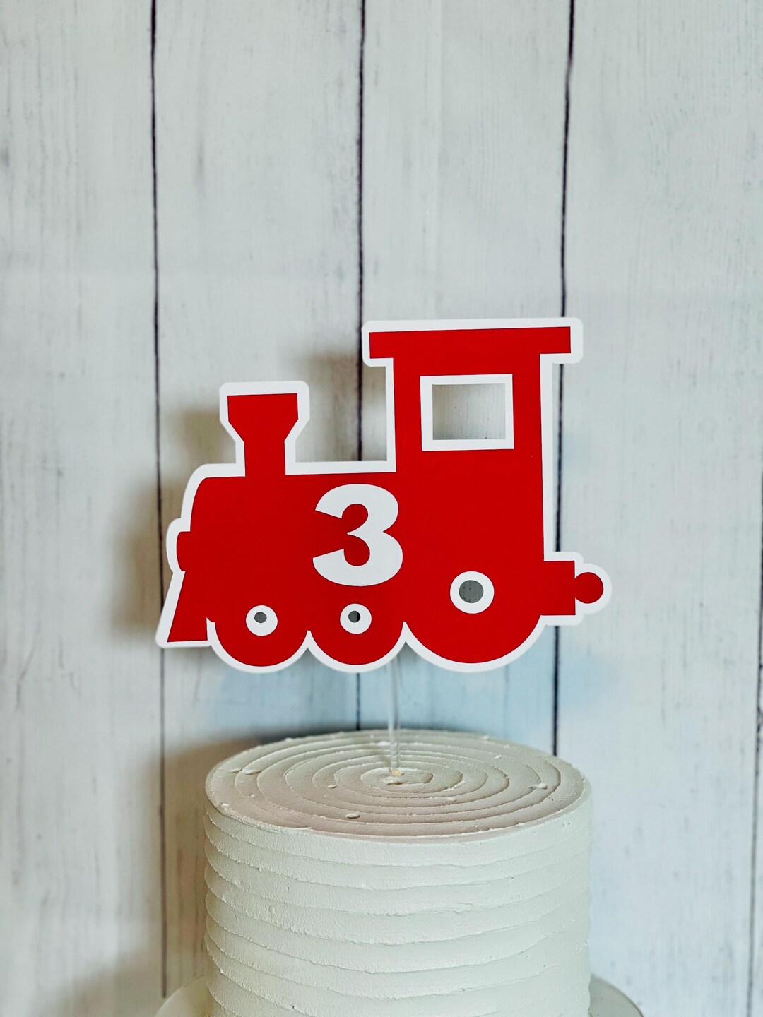 Train Cake Topper, Train Party Decor, Train Birthday Decor, Train Age ...