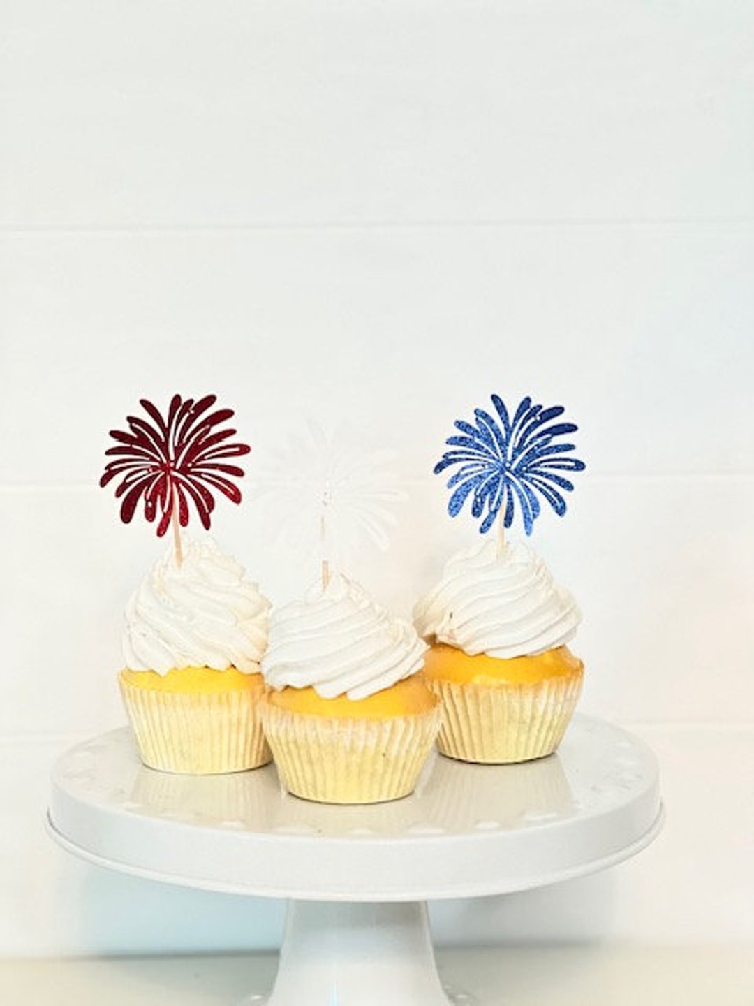 Firework Cupcake Toppers Firecracker Cupcake Toppers 4th of - Etsy