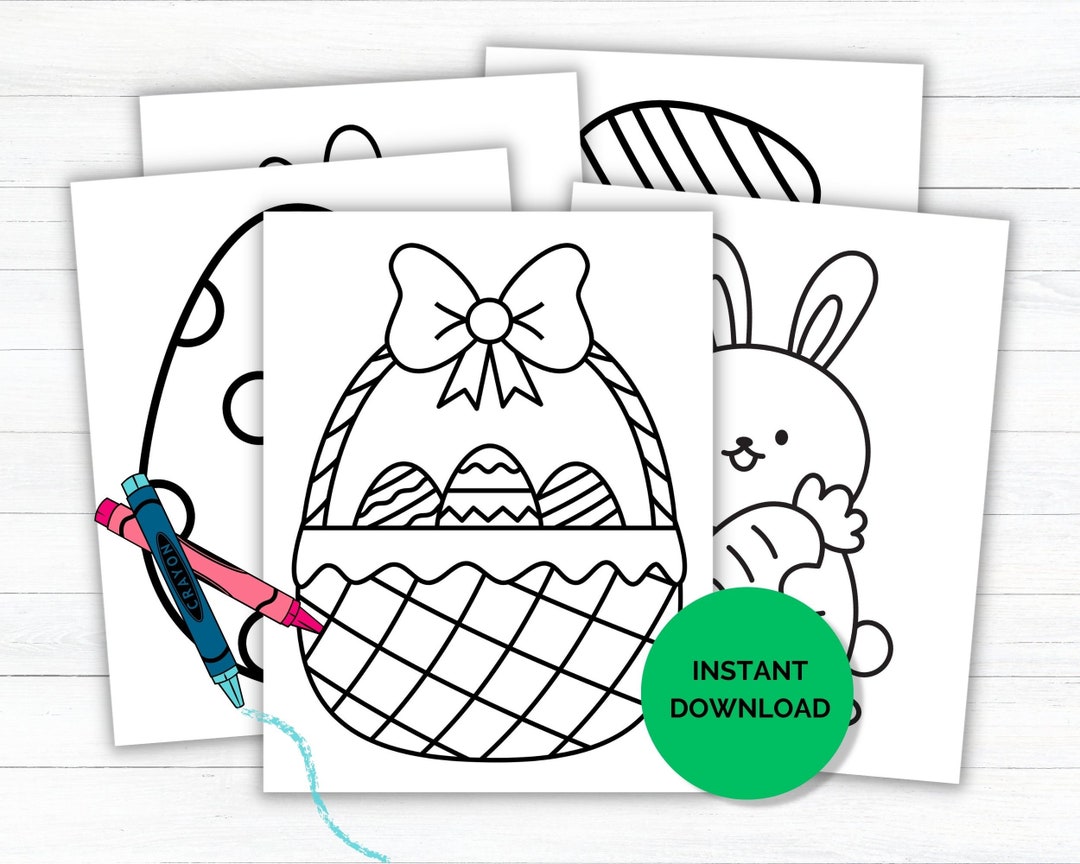 Easter Coloring Pages, Kids Easter Coloring Pages, Kids Easter ...