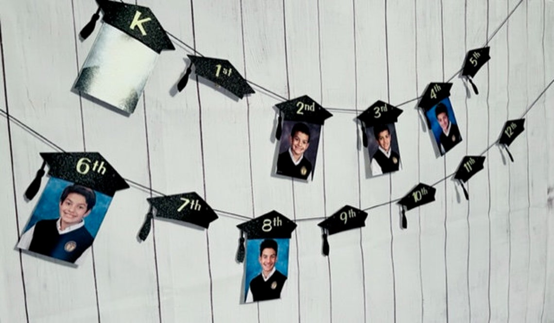 Graduation Photo Banner Graduation Party Decor Graduation - Etsy