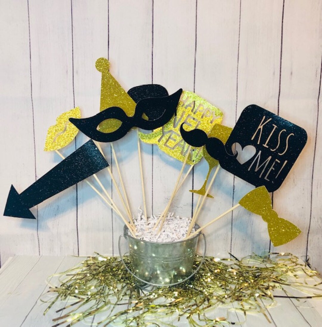 New Years Eve Photo Props, New Years Eve Party, New Years Eve Party ...