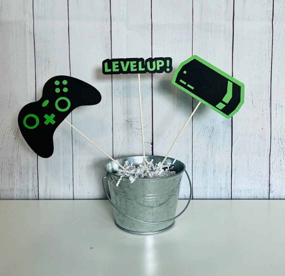 Video Game Centerpieces Gamer Centerpieces Level Up Video - Etsy