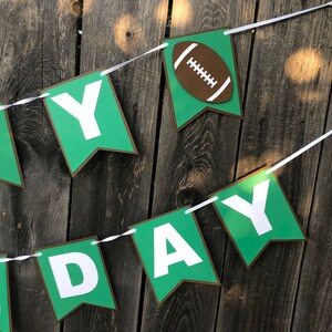 Football Birthday Banner Football Banner Football Party - Etsy