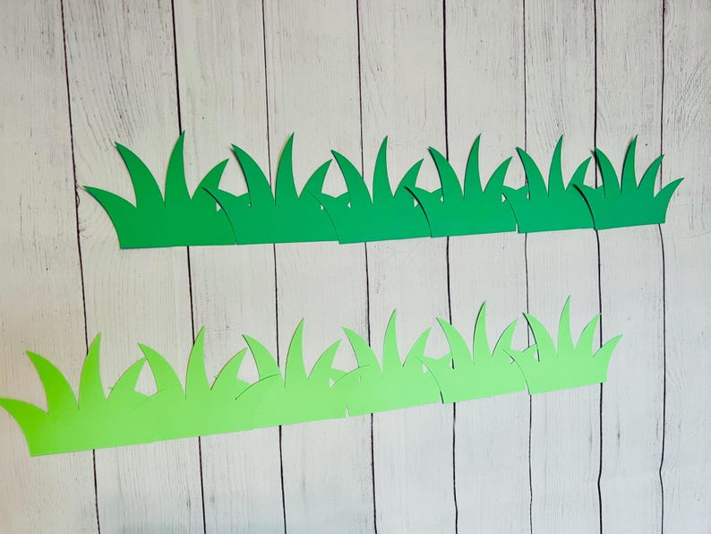 Grass Bulletin Board Cutouts, Classroom Decor, Spring Decor - Etsy