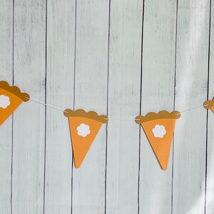 Pumpkin Pie Banner Garland, Pumpkin Thanksgiving Banner, Pie Banner ...