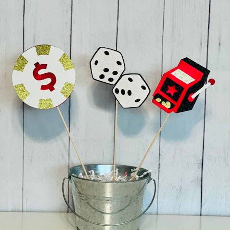 Vegas Centerpiece - Etsy