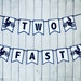 Two Fast Dirt Bike Banner Dirt Bike Banner Two Year Old - Etsy