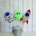 Outer Space Centerpieces, Rocket Ship Centerpieces, Astronaut ...