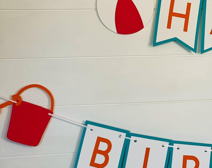 Custom Beach Bash Banner, Beach Bash Banner, Custom Name Banner, Custom ...