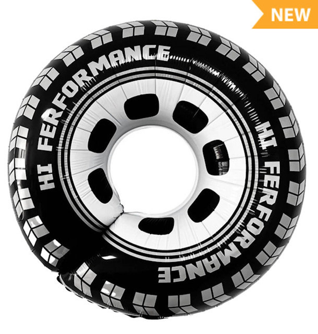 Tire Balloon, Race Car Tire Balloon, Race Party Decor, Motorcycle Party ...