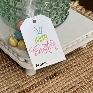 Easter Gift Bag Tags, Kids Party Favors (printable) - Etsy