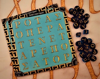 Sator Square & Paternoster Board Game - Etsy