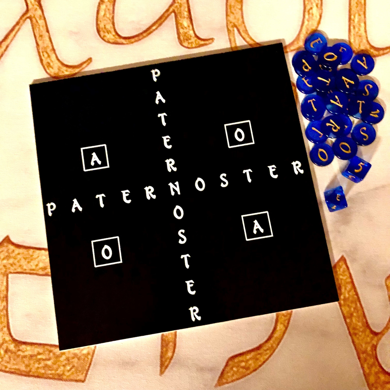 Sator Square & Paternoster Board Game - Etsy