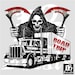 Grim Reaper 18 Wheeler Semi Big Rig Diesel Road Trip Truck - Etsy