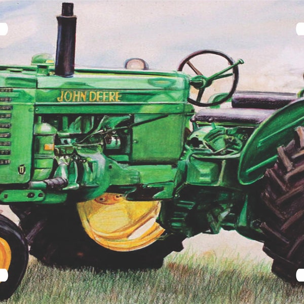 John Deere License Plate - Etsy
