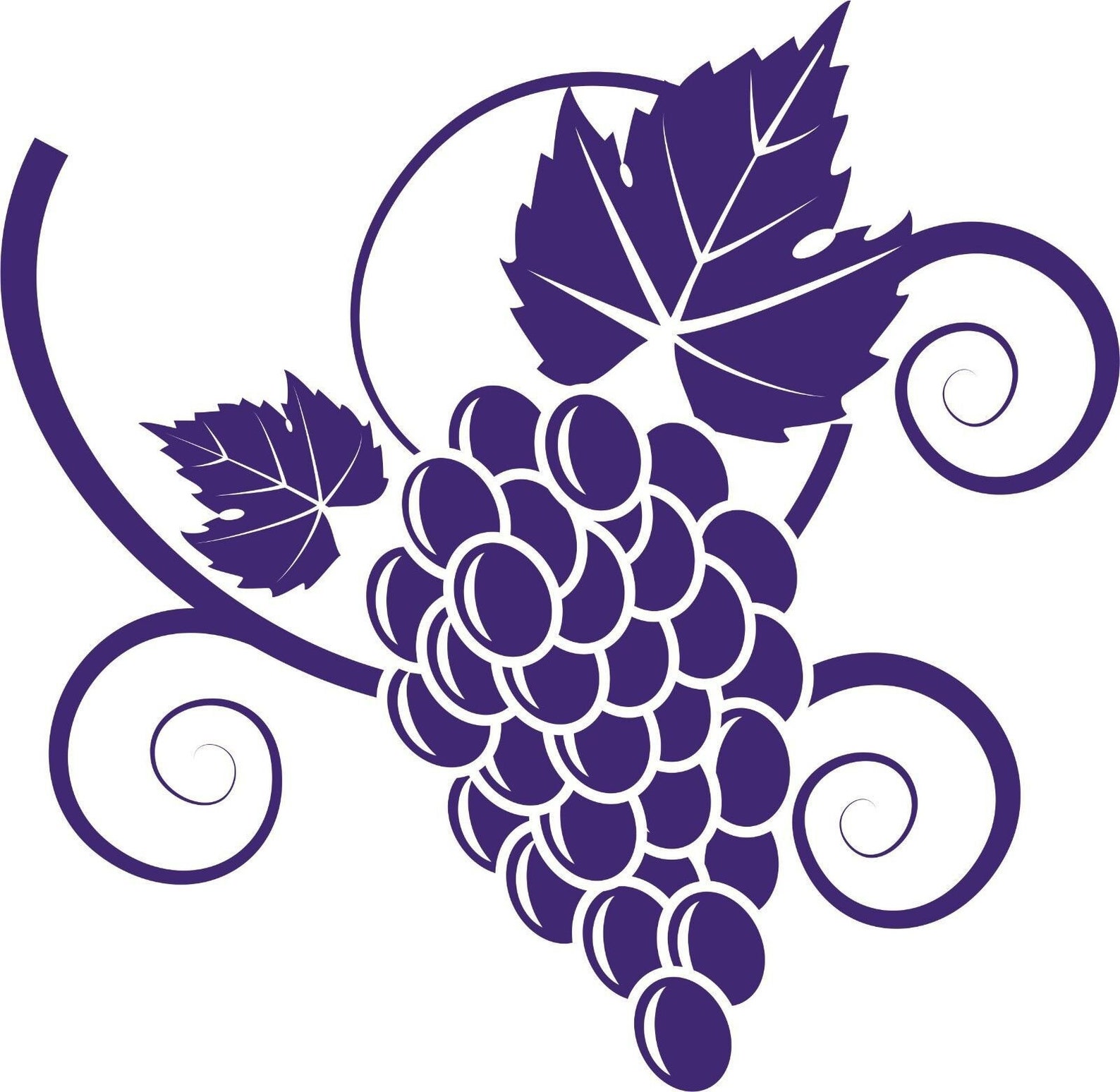 Grapes Food Grape Vine Car Truck Window Laptop Vinyl Decal Sticker - Etsy