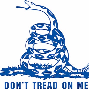Don't Tread on Me Snake Gun Control 2nd Amendment Freedom Car Truck ...