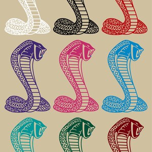 Snake King Cobra Viper Serpent Reptile Constrictor Car Truck Window ...