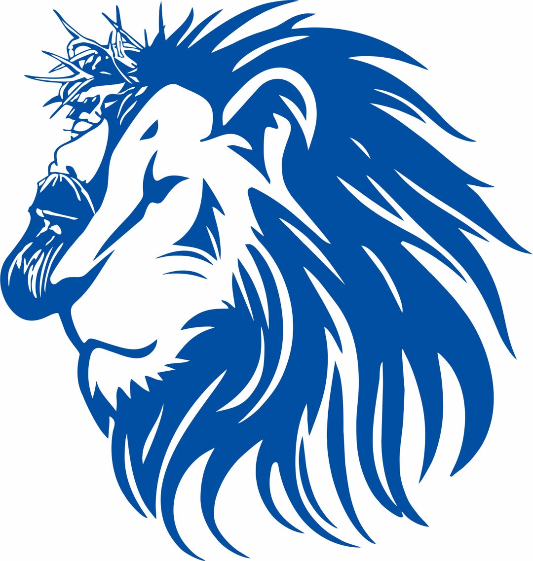 Jesus Christ Lion Judah Yeshua Cross Christian GOD Face Vinyl Decal ...