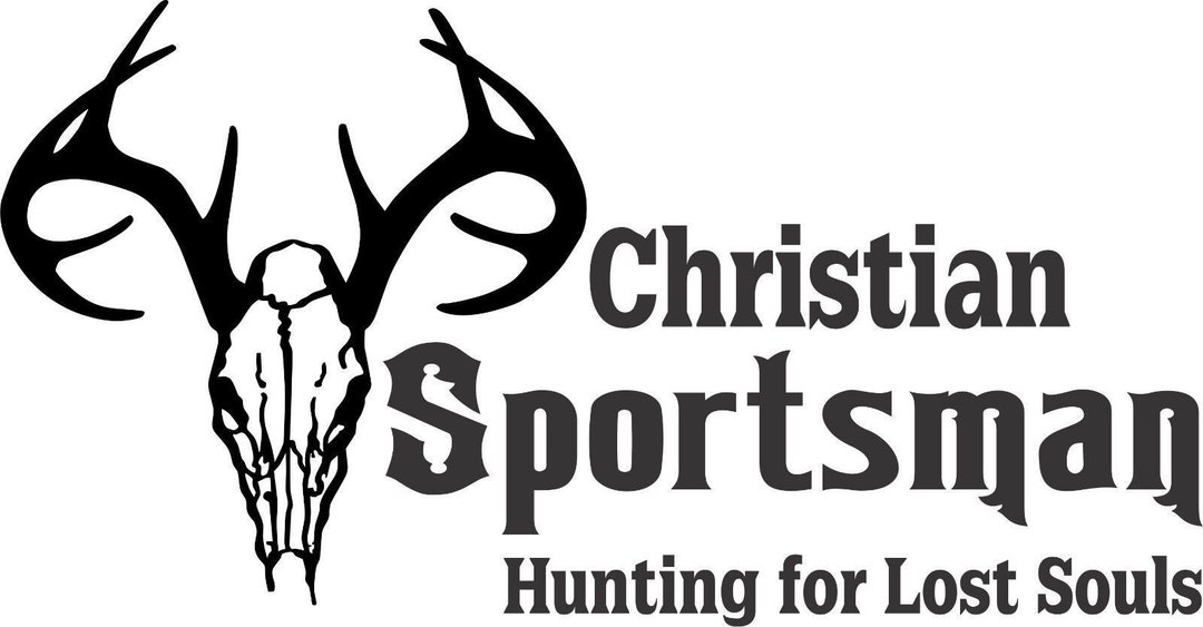 Christian Sportsman Hunting Deer Hunter Bow Car Truck Window Vinyl ...