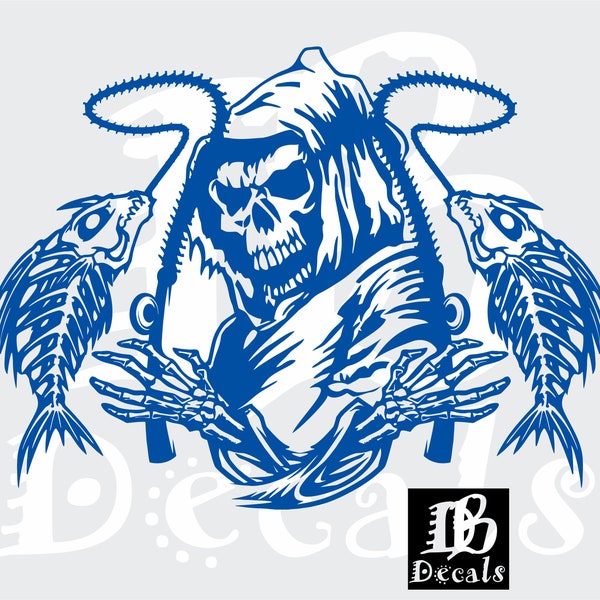 Fish Reaper Truck Decal - Etsy