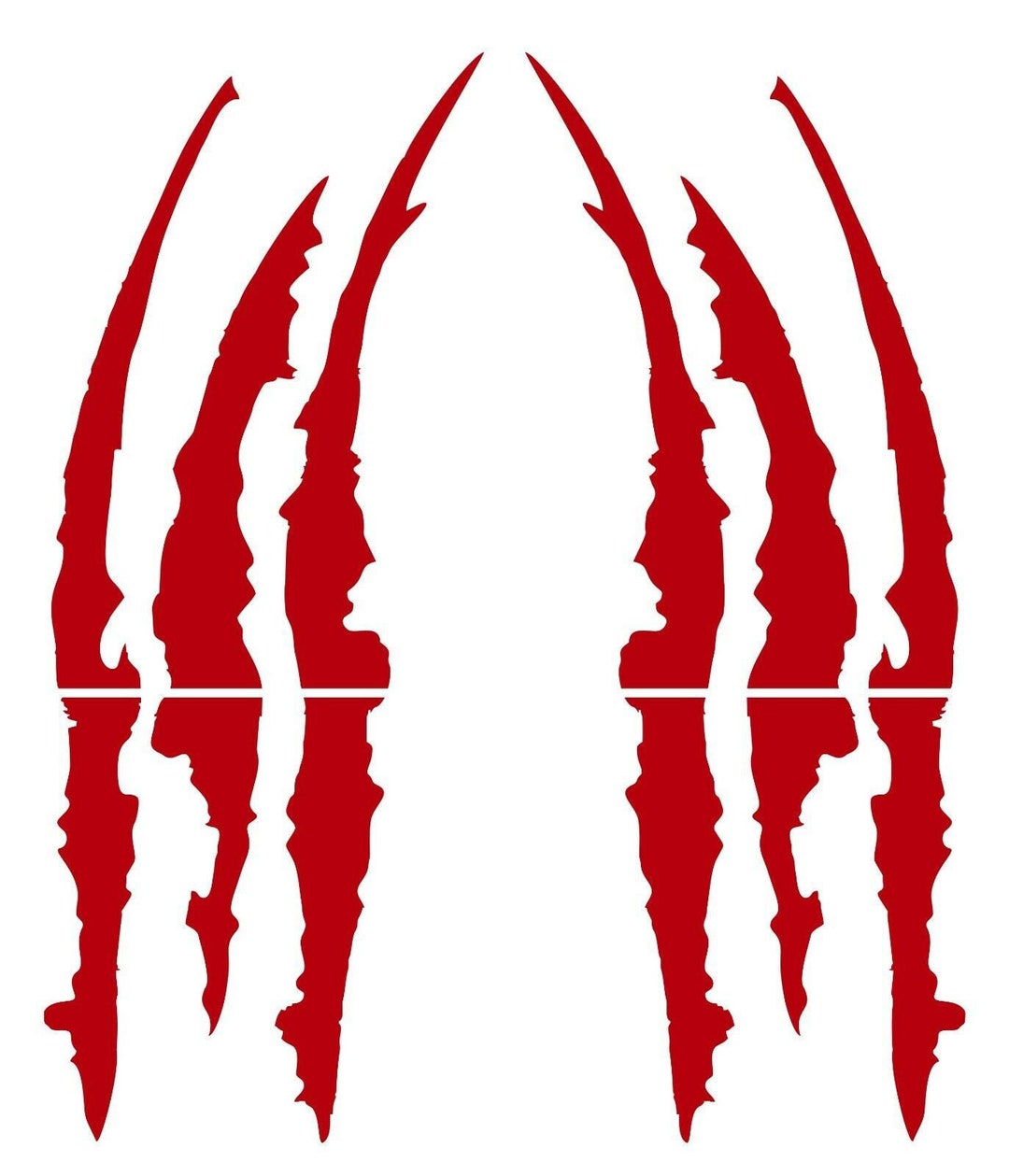 Headlight Scratch Rip Tear Tribal Reflective Vinyl Decal Sticker - Etsy