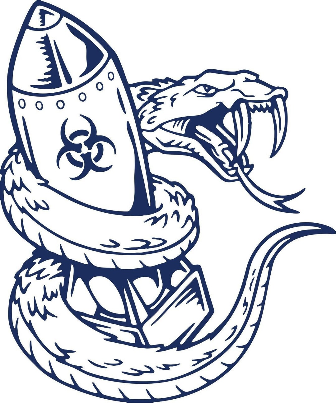 Snake Missile Rocket Weapon Car Truck Window Laptop Vinyl Decal Sticker ...