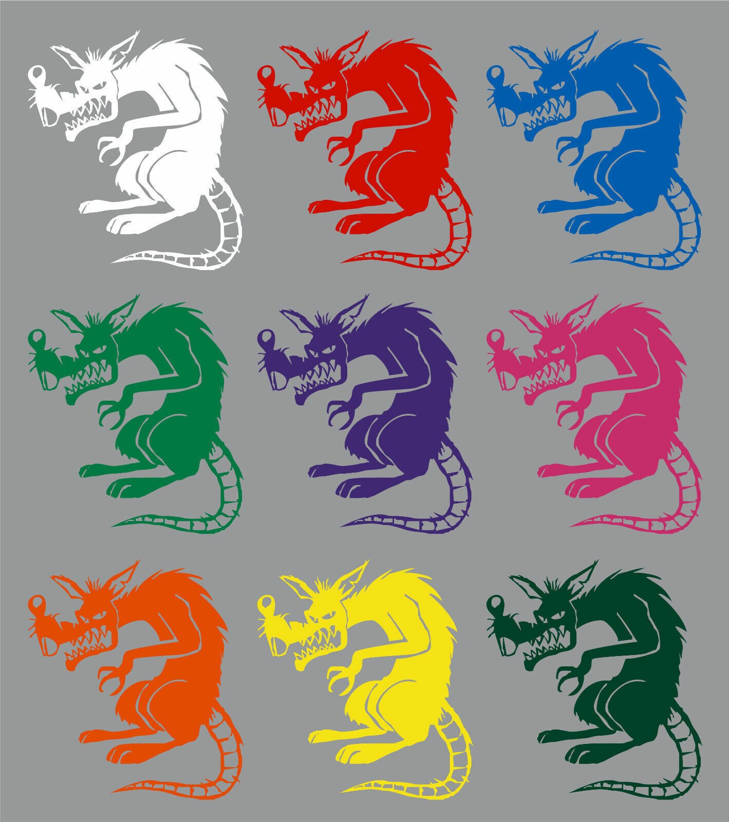Evil Rat Mouse Animal Car Truck Window Laptop Vinyl Decal Sticker - Etsy