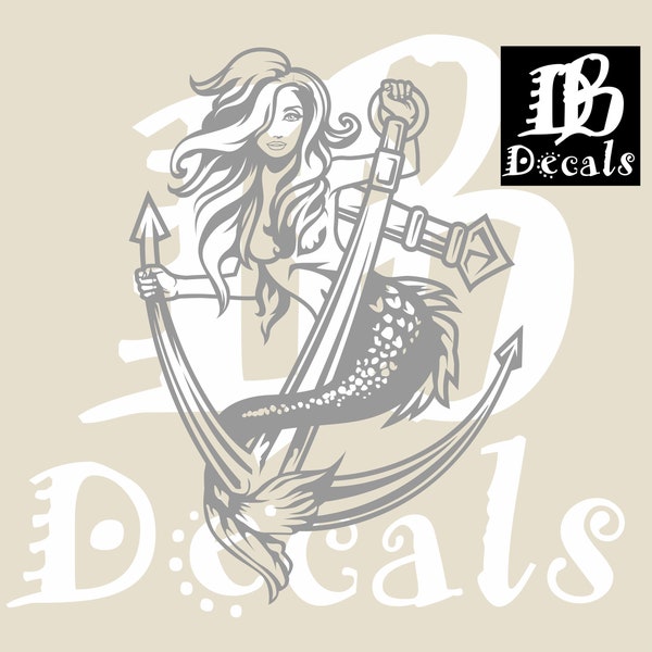 Chrome Boat Decal - Etsy