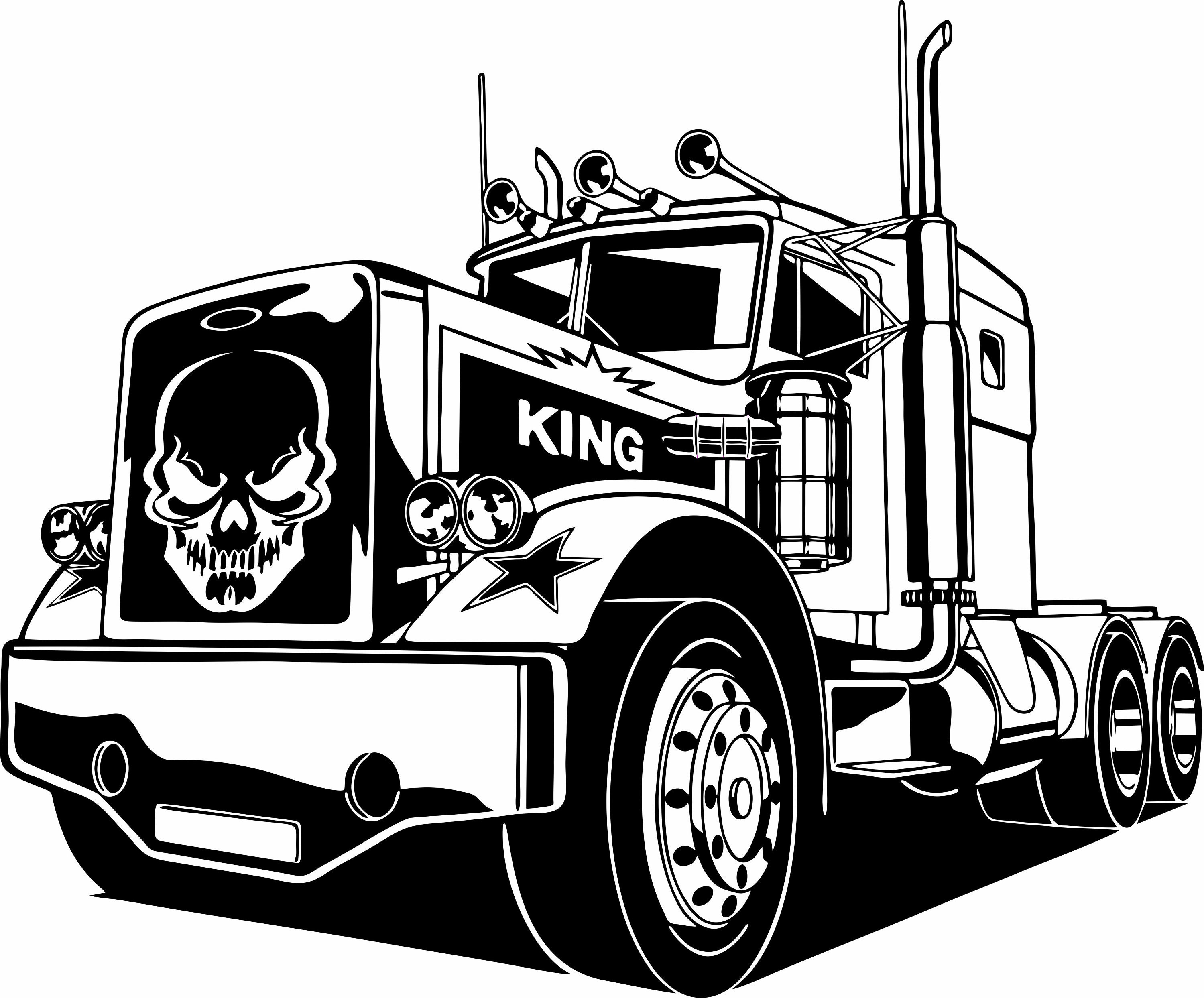 18 Wheeler Decal