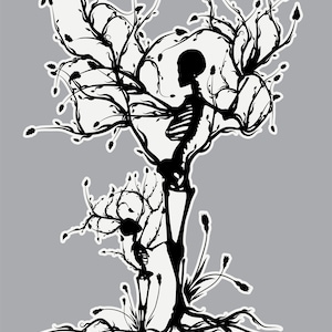Skeleton Family Tree Child Car Truck Window Vinyl Decal Sticker - Etsy