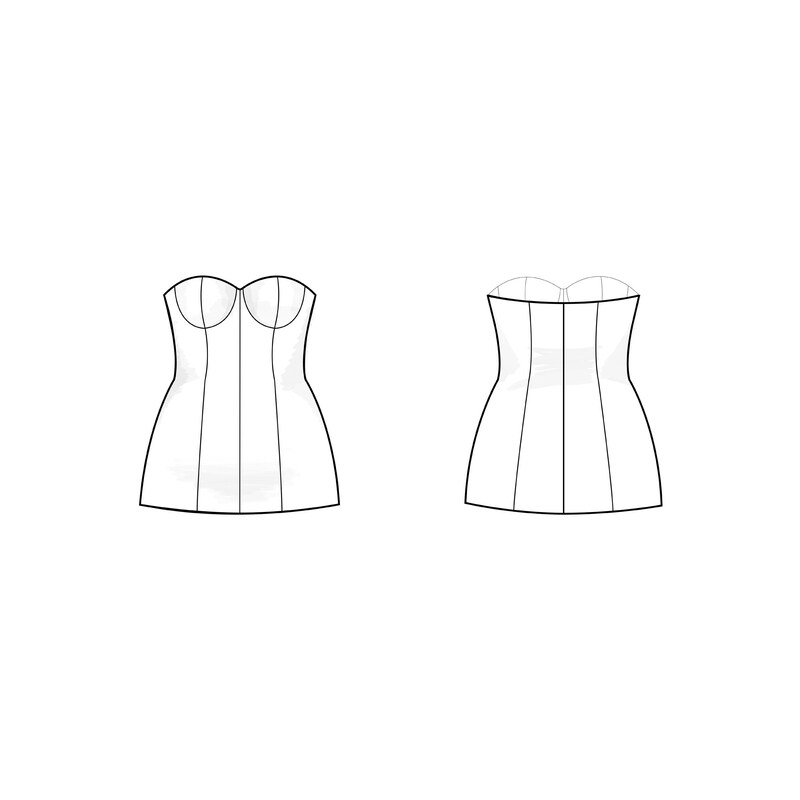 Cone Bra Dress - Etsy