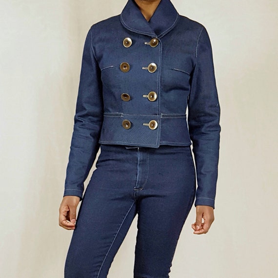 PDF Sewing Pattern Sizes 2-8 Double Breasted Style Jacket | Etsy