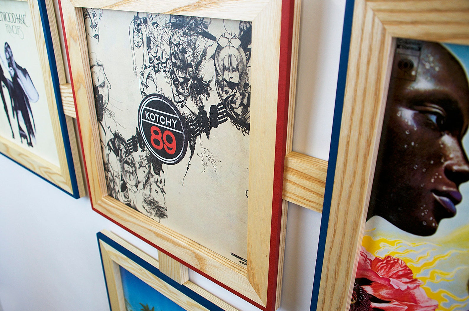 Triple LP Frame Vinyl Album Cover Record Frame Display Frame Wall ...